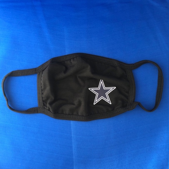 Accessories | Dallas Cowboys Logo Double Layer Face Mask | Poshmark